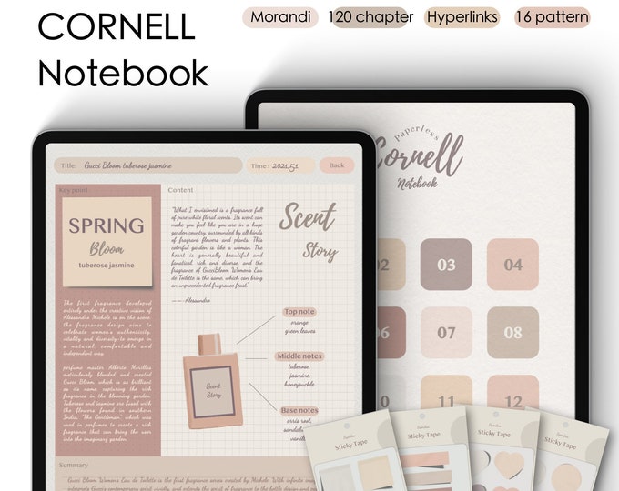 Cornell Paper Landscape Cornell Note-taking Cornell Paper - Etsy