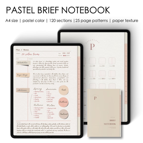 Goodnotes Template - Etsy