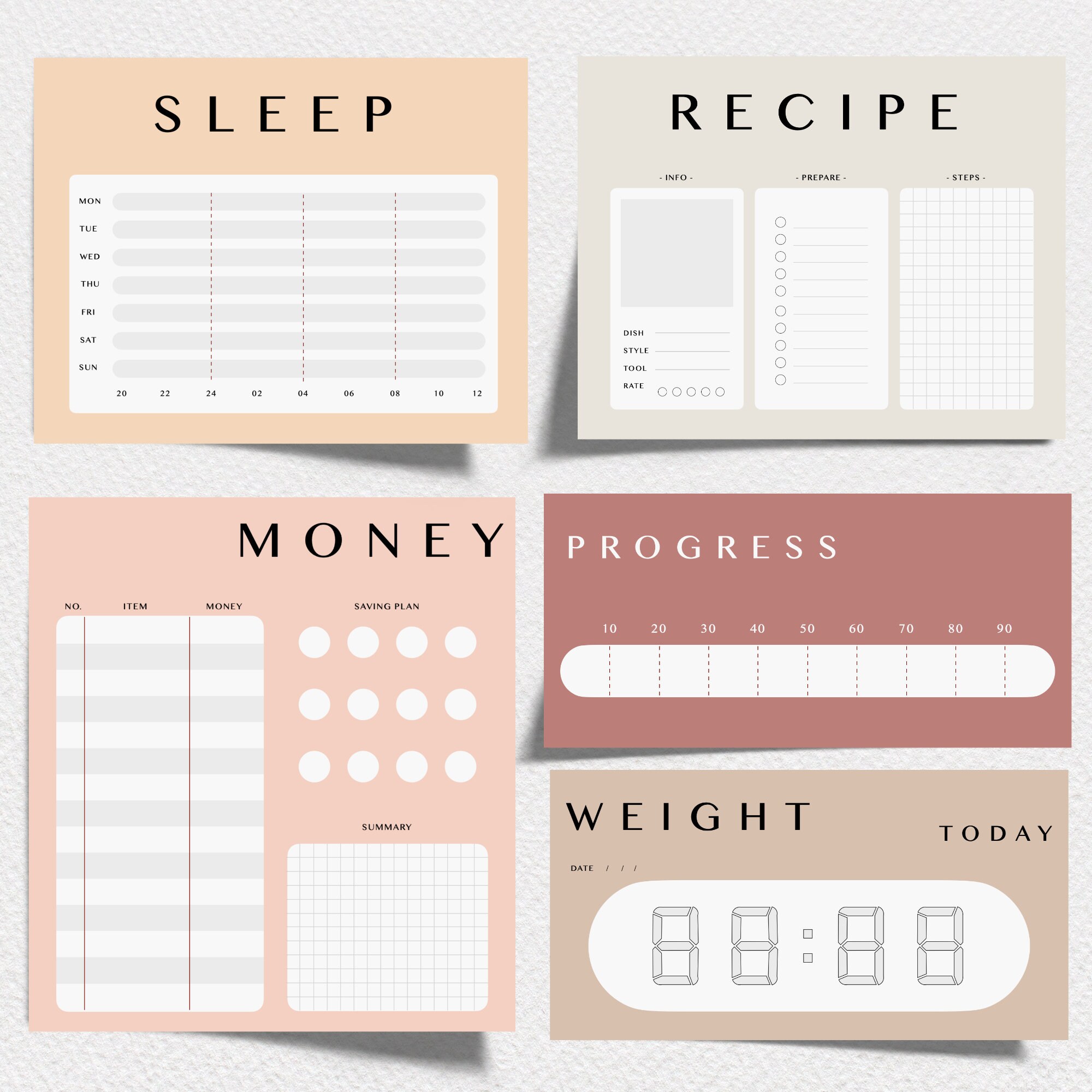 Digital Function Sticker Goodnotes Format Pads Notability - Etsy