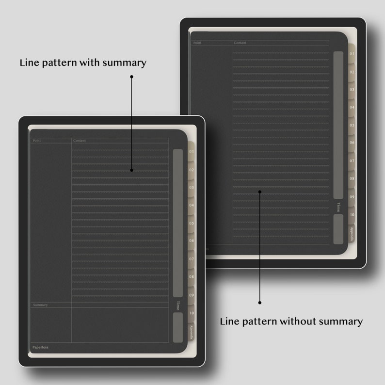 Digital Cornell Notebook, Digital Notes, Cornell Journal, Goodnotes ...