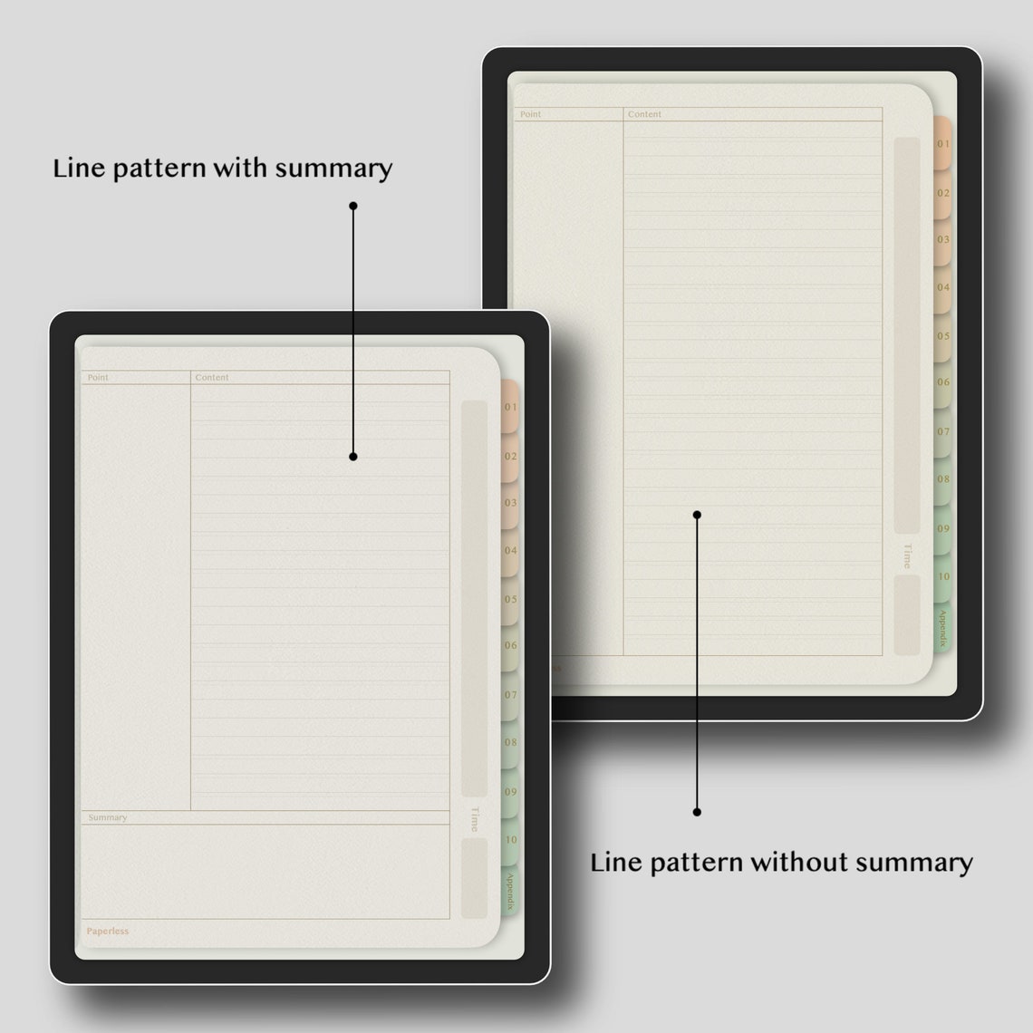 Digital Cornell Notebook, Digital Notes, Cornell Journal, Goodnotes ...