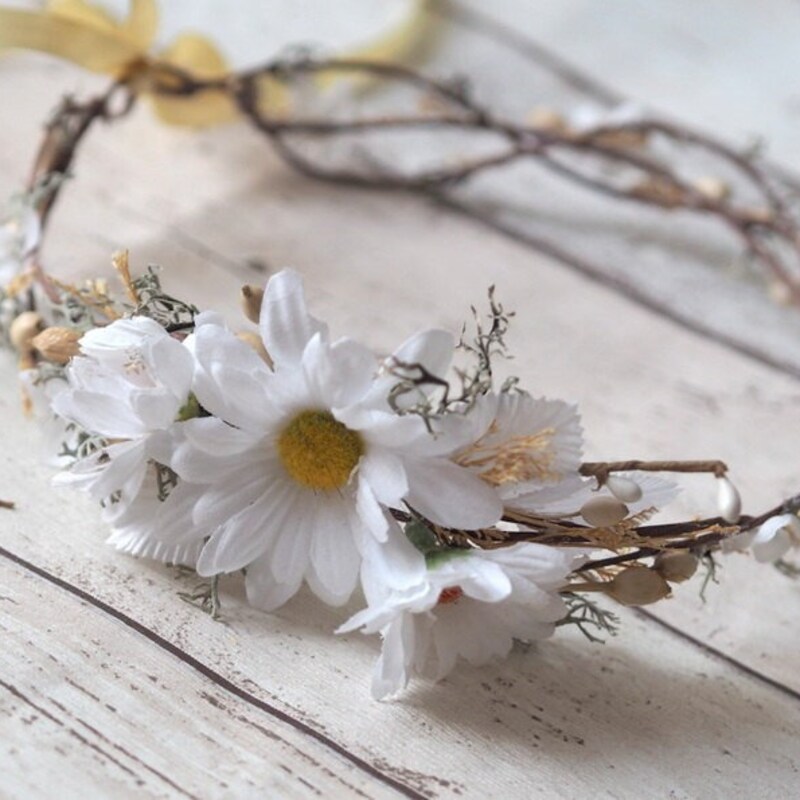 Daisy Flower Crown - Etsy