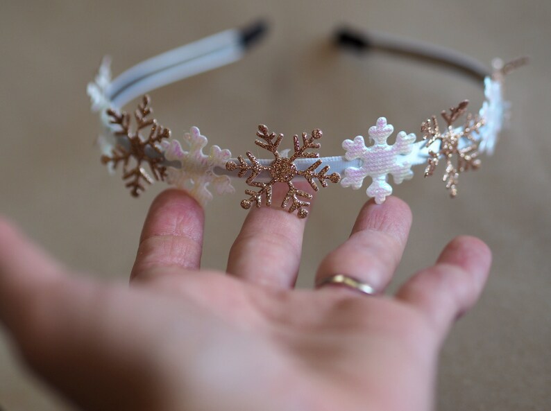 Toddler Snowflake Headband Kids Headpiece Snowflakes Elsa - Etsy