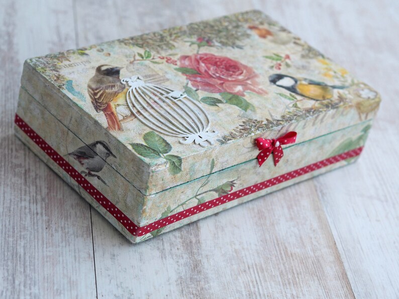 Bird Wedding Decor Bird Jewelry Box Bird Decor Box Wedding | Etsy