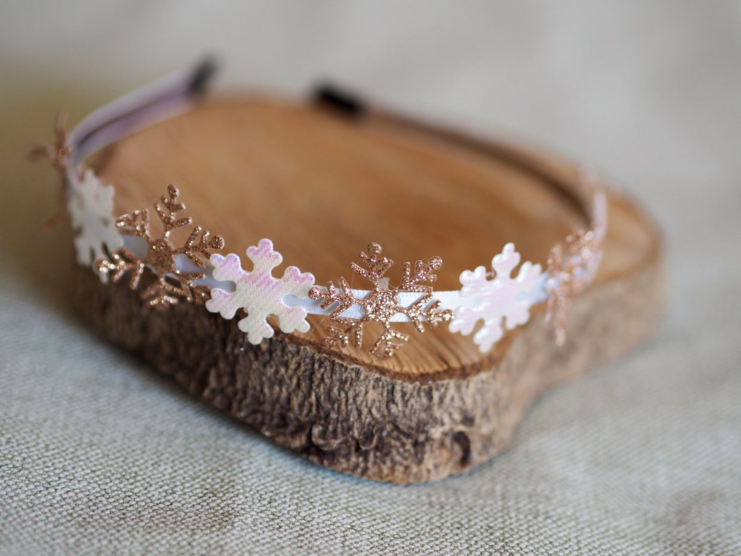 Toddler Snowflake Headband Kids Headpiece Snowflakes Elsa - Etsy