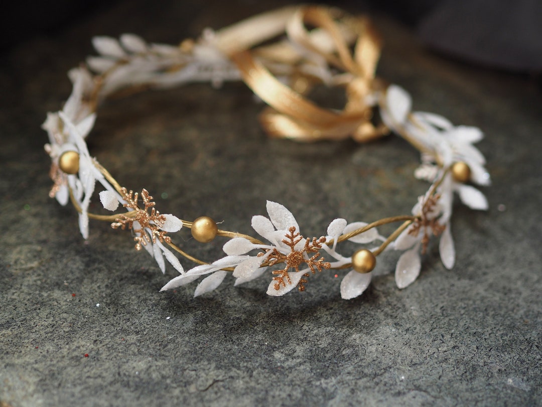 Ice Queen Crown, Christmas Tiara Girl, Snowflake Hair Accessories ...