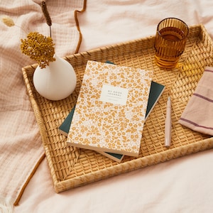 Beautiful Book Journal Dark Green Reading Log Keepsake Reading Diary ...