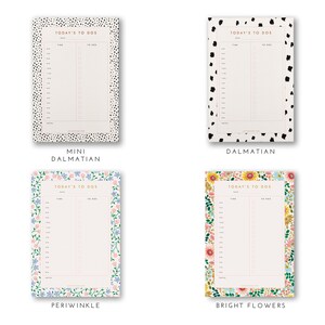 A5 Daily Planner Desk Pad Mini Dalmatian Spot Animal Print - Etsy
