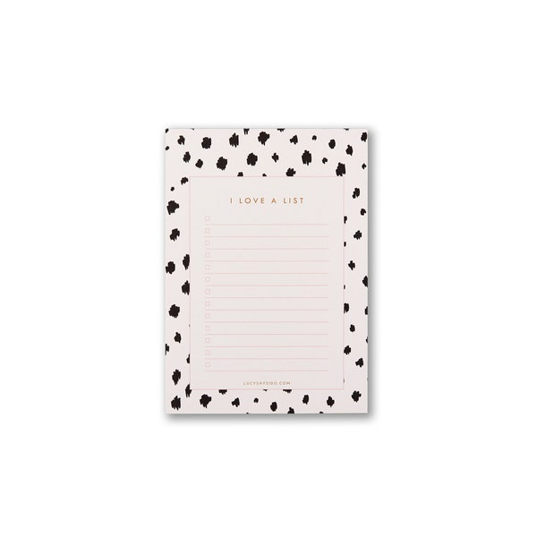 Check List Notepad Printable - Etsy