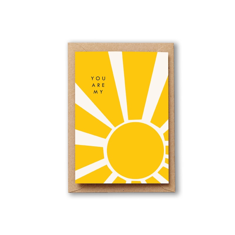 Sunshine Cards - Etsy