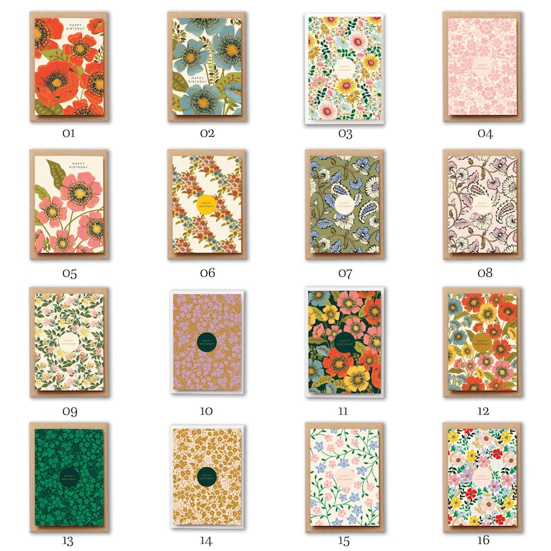 10 Card Pack Card Bundle - Your Choice | Greetings Card Set | Mix and ...