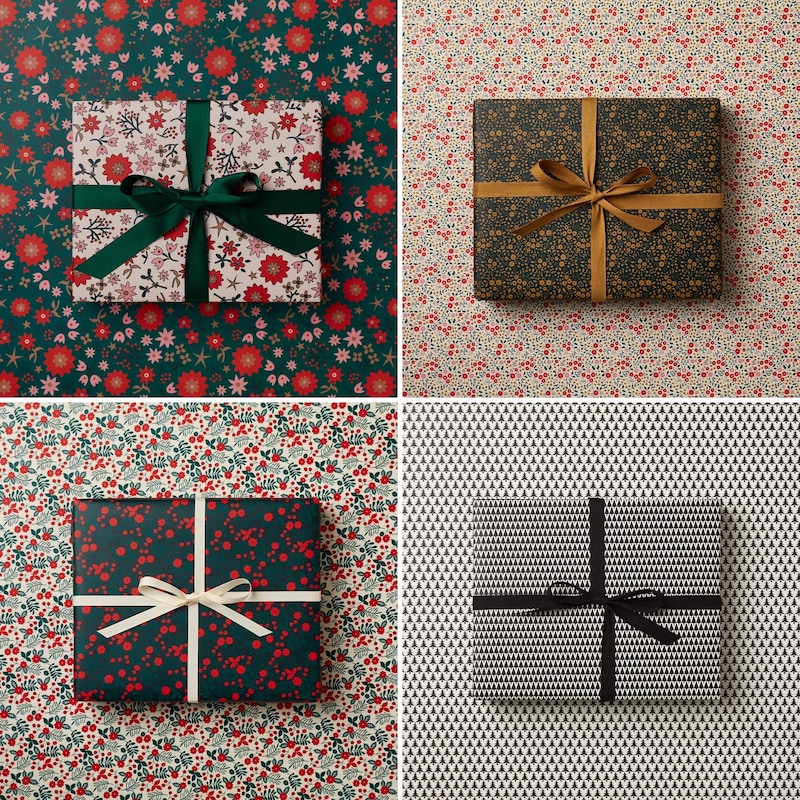 Double Sided Wrapping Paper Sheets - Etsy UK