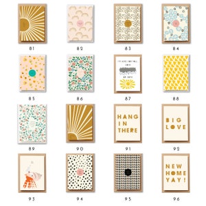 10 Card Pack Card Bundle Your Choice Greetings Card Set Mix and Match ...