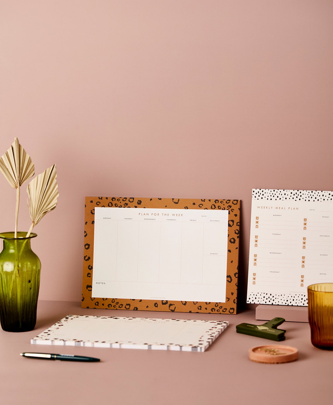 Desktop Planning Notes and Lists Bundle 6 A4 Week Planner | Etsy