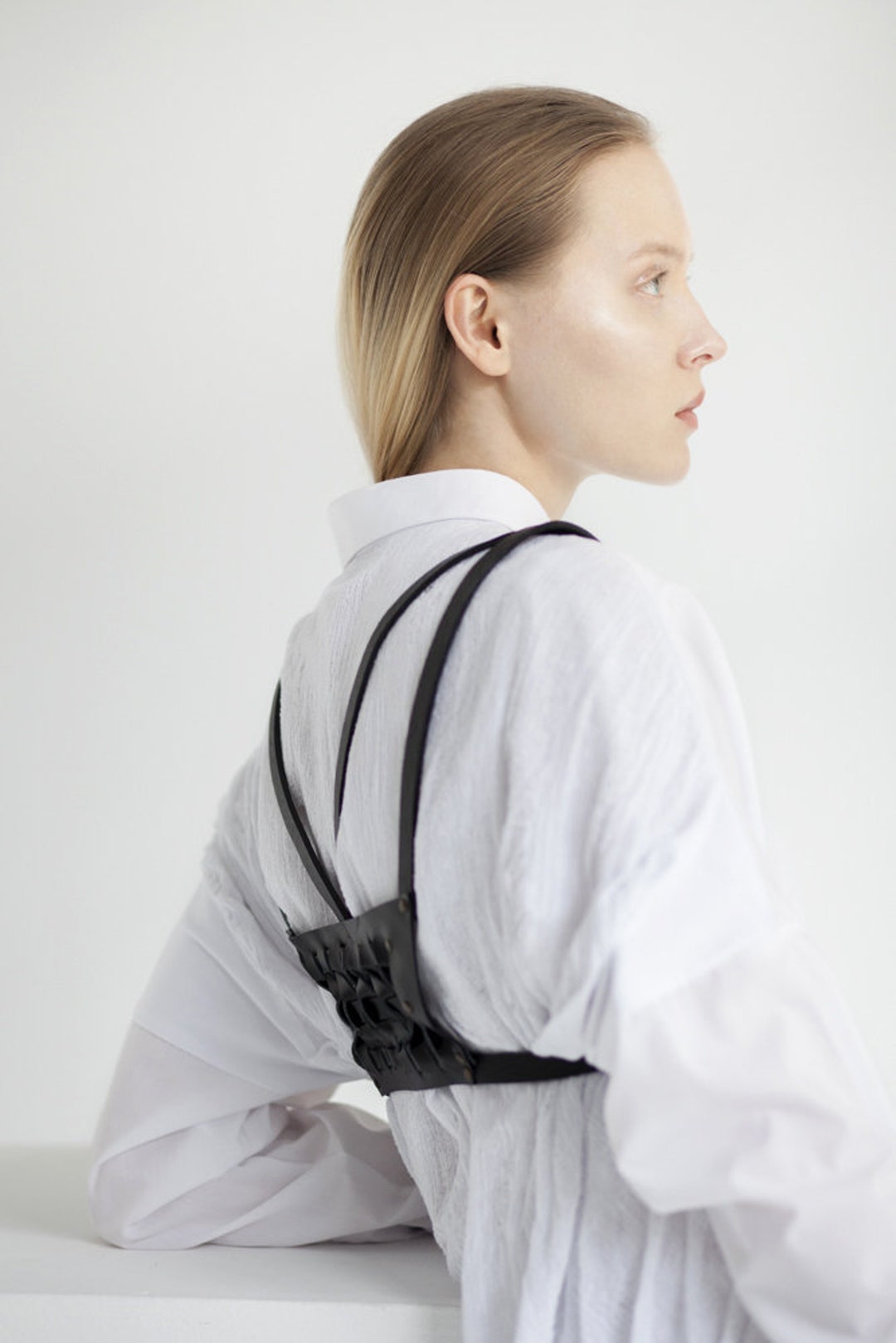 Shoulder Harness Genuine Leather Harness Leather Woven Harness Leather ...
