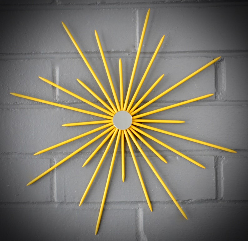 Metal Sunburst Starburst Home Design Decor Hand Welded Steel - Etsy