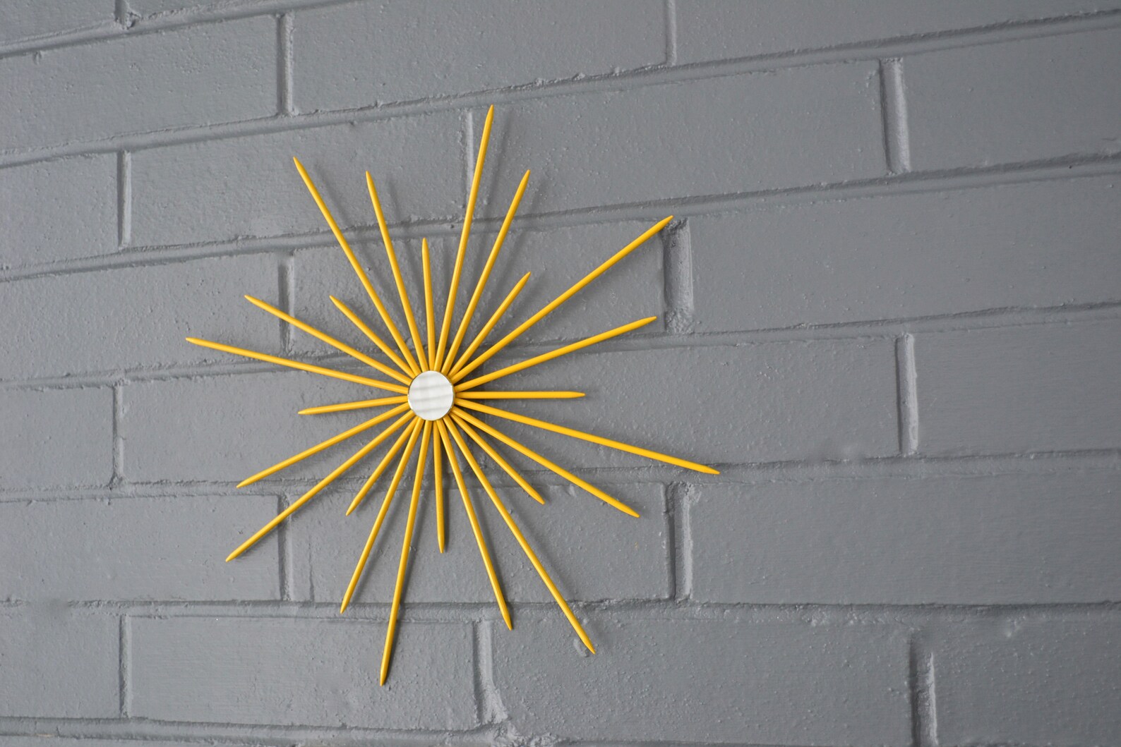 Metal Sunburst Starburst Home Design Decor Hand Welded Steel | Etsy