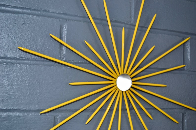 Metal Sunburst Starburst Home Design Decor Hand Welded Steel | Etsy
