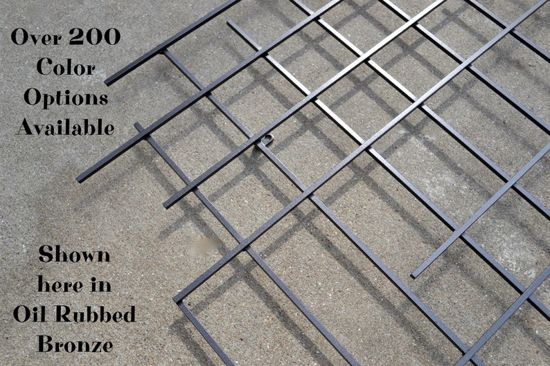 Large Square Metal Art Sculpture Hand Welded Modern Steel | Etsy