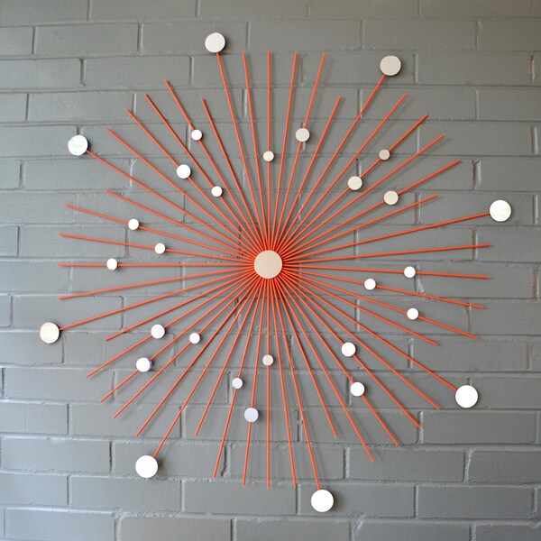 Outdoor Metal Sunburst Wall Art - Etsy