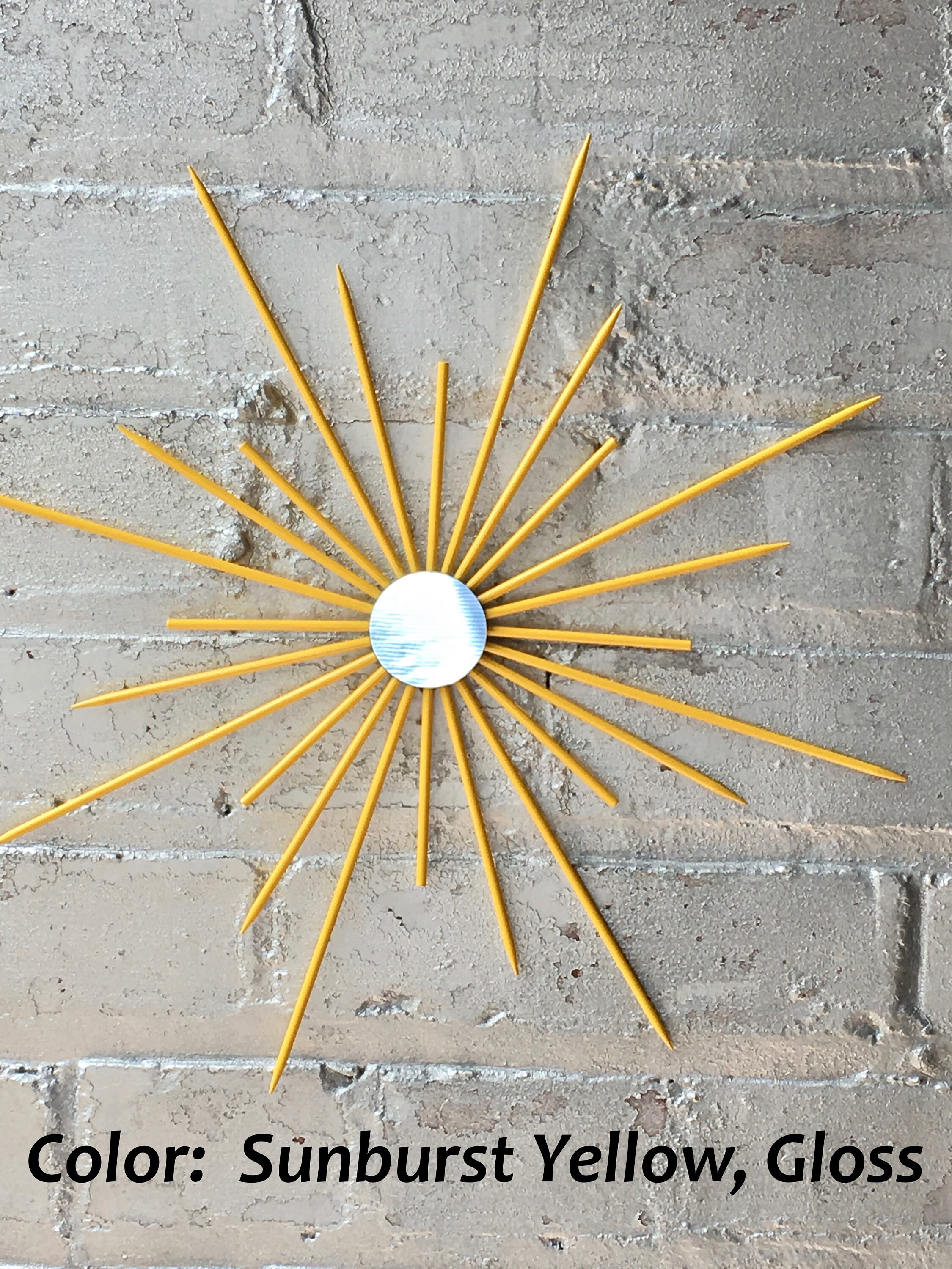 13 Steel Starburst Sunburst Home House Decor Design Hand | Etsy