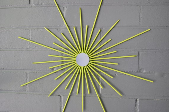 16 Starburst Sunburst Home Decor Design Hand Welded | Etsy