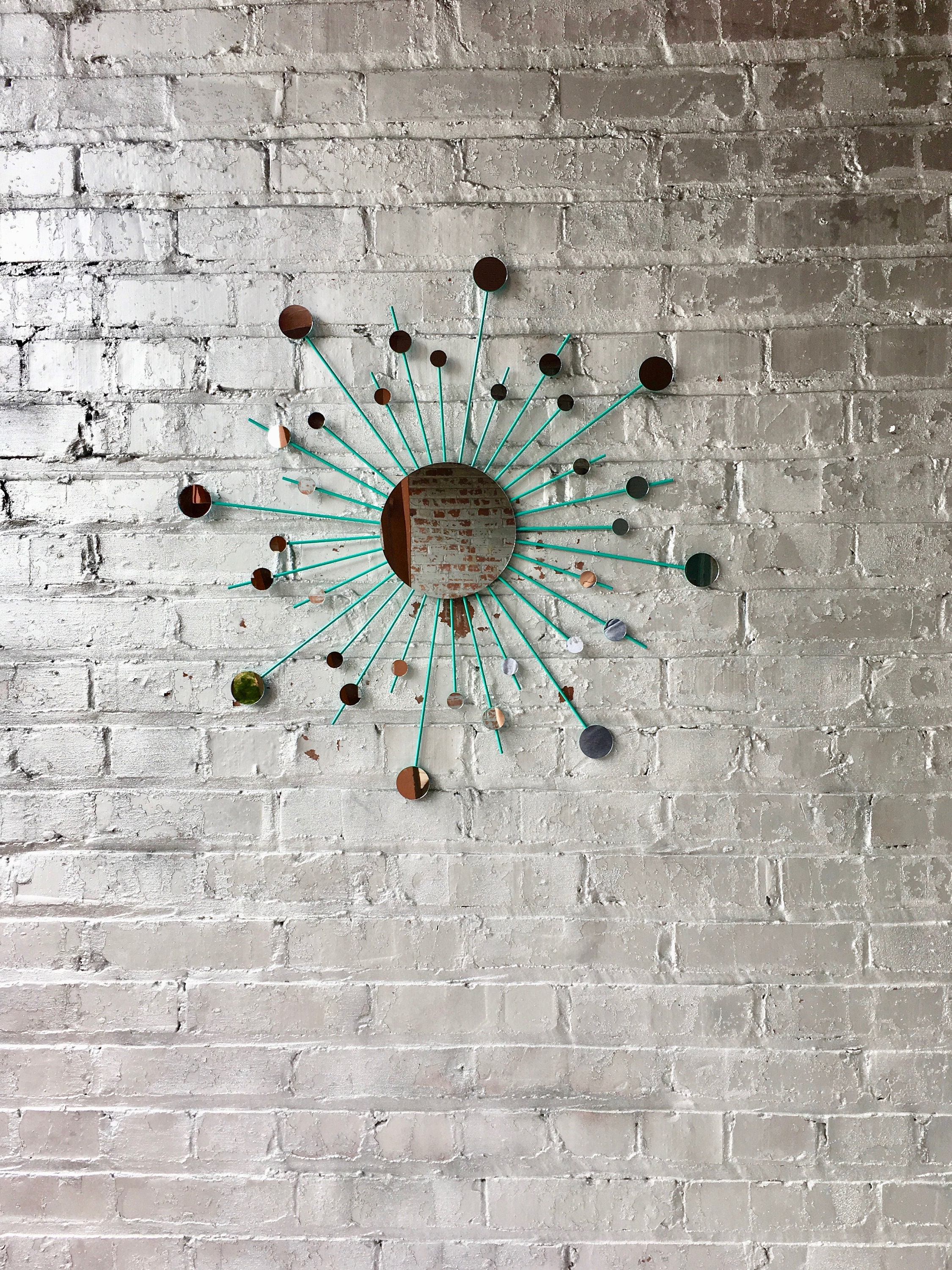 Wall Art Starburst Hand Welded Steel Metal Sunburst Wall Art | Etsy