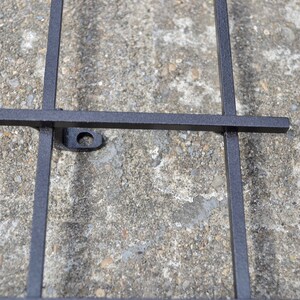 Large Square Metal Art Sculpture Hand Welded Modern Steel Decor ...