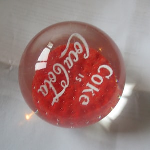 VINTAGE COCA-COLA Paperweight - Etsy