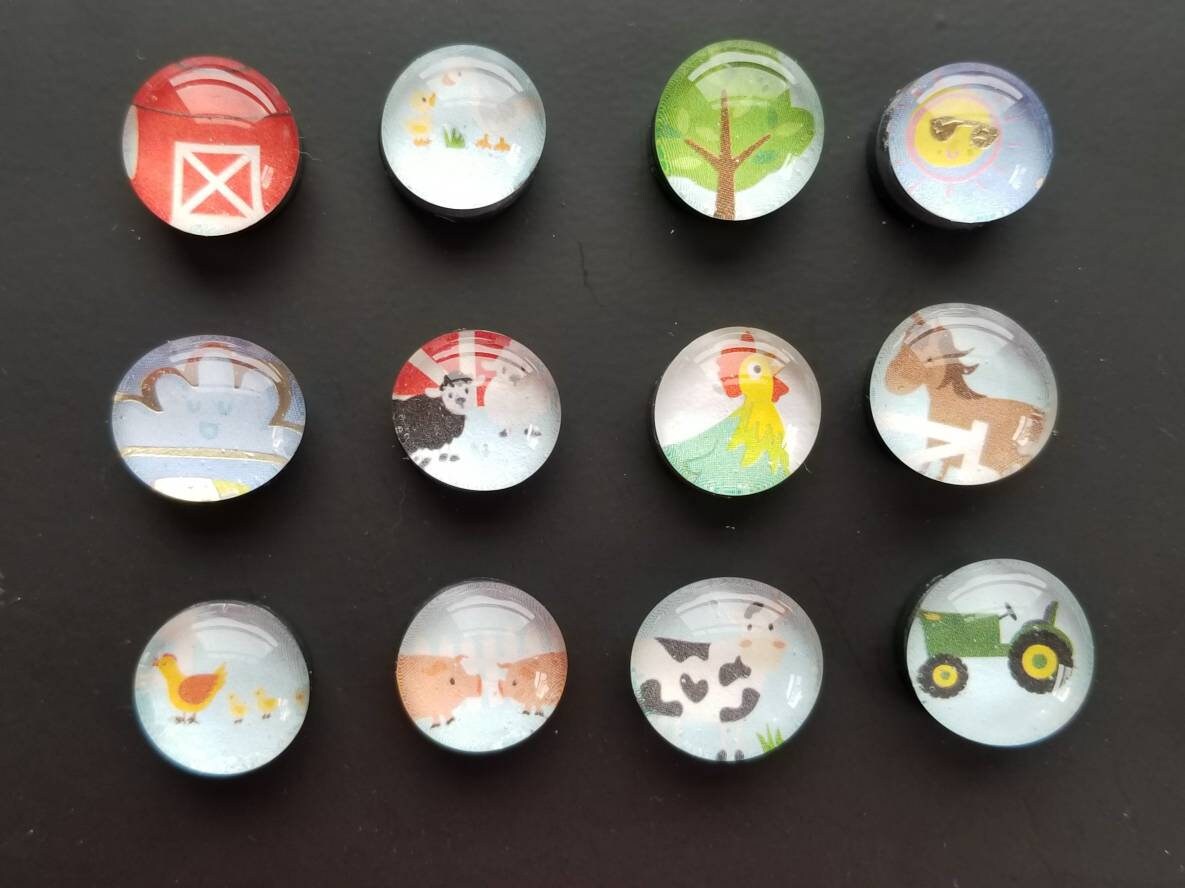 Farm Magnet Play Set for Kids - Etsy