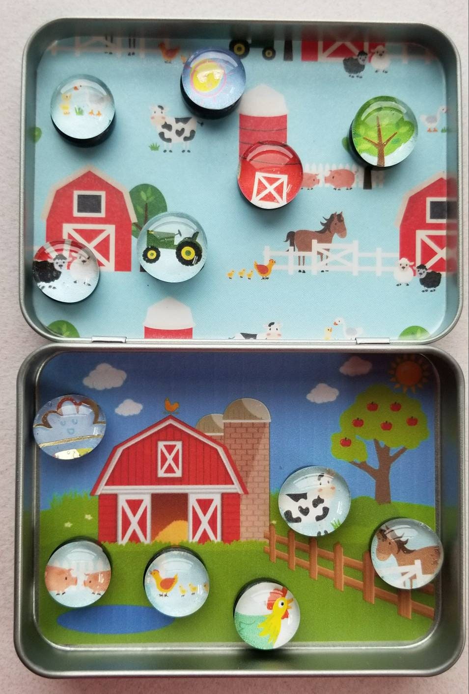 Farm Magnet Play Set for Kids - Etsy