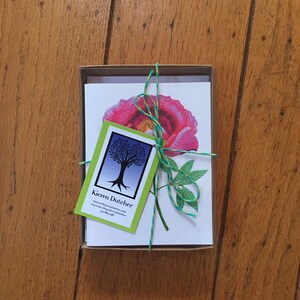 Flower Garden Greeting Cards -boxed Set of 6 - Gift Box - Etsy