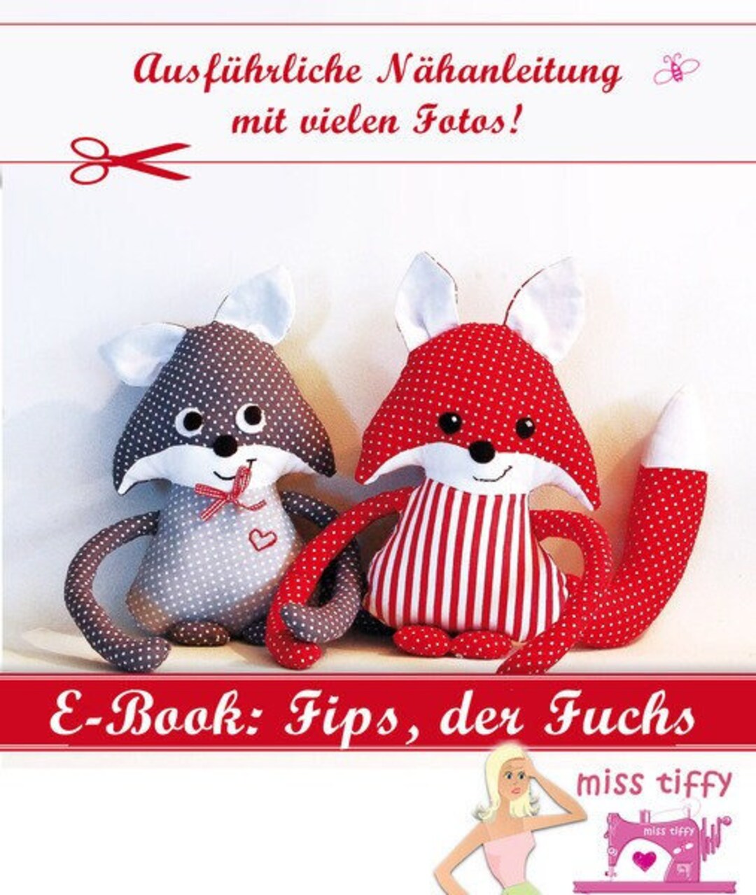 Sewing a Fox: Fip's Fox E-book, Sewing Instructions - Etsy