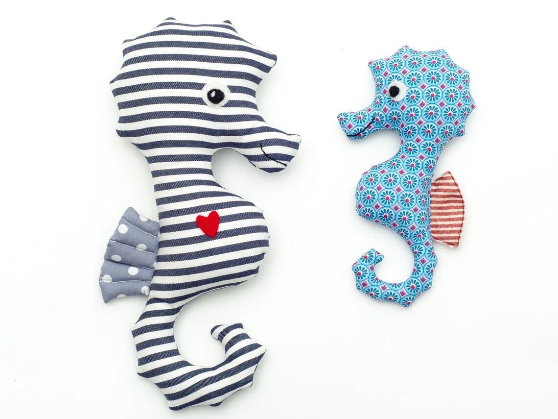 Seahorse Sewing Pattern PDF Softie Toy - Etsy