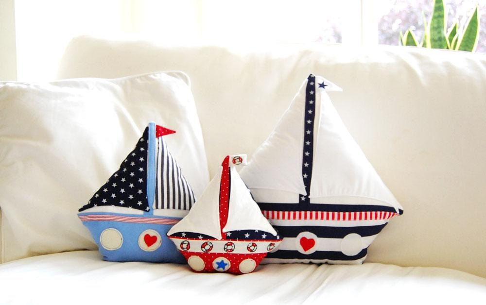 Sailboat Pattern - Sailing Boat Sewing Instructions - Etsy