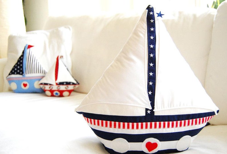 Sailboat Pattern - Sailing Boat Sewing Instructions - Etsy