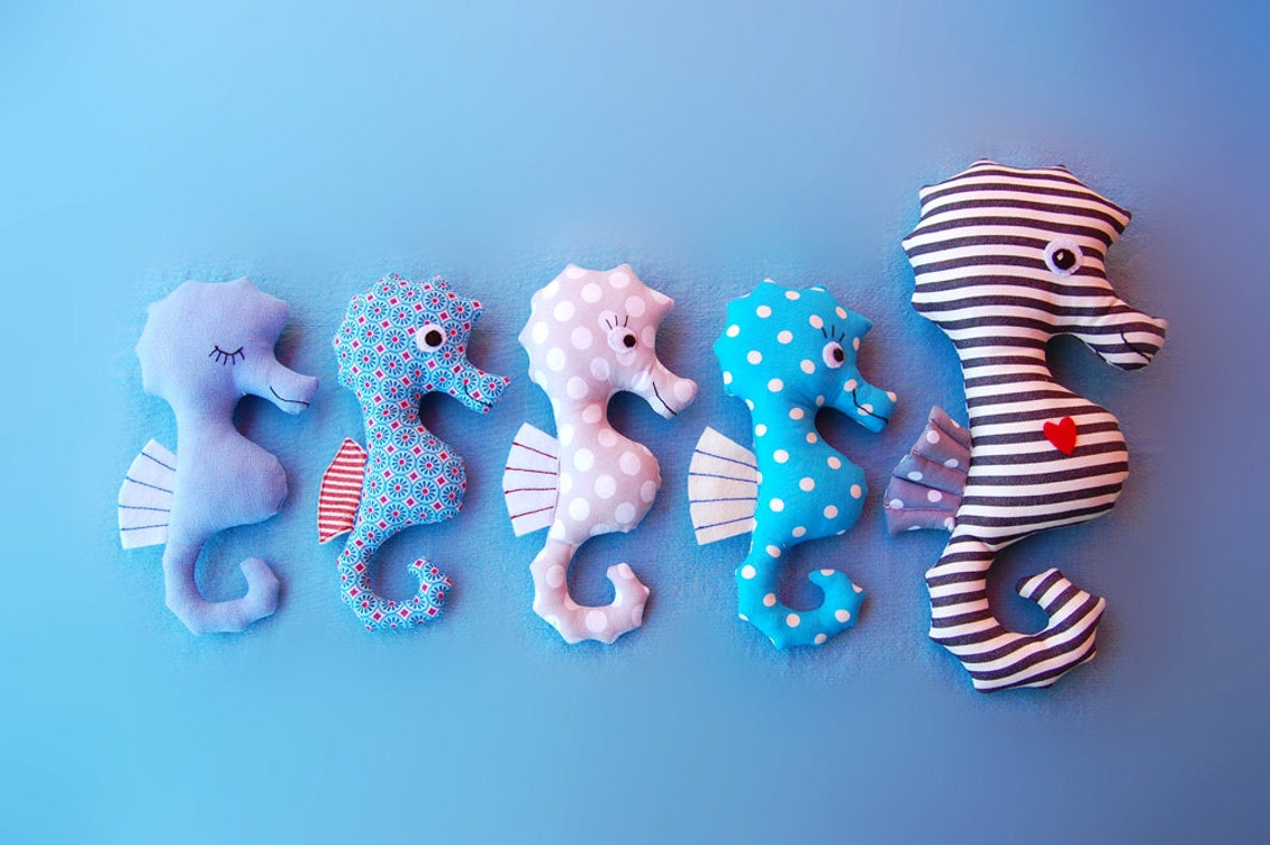 Seahorse Sewing Pattern PDF Softie Toy - Etsy