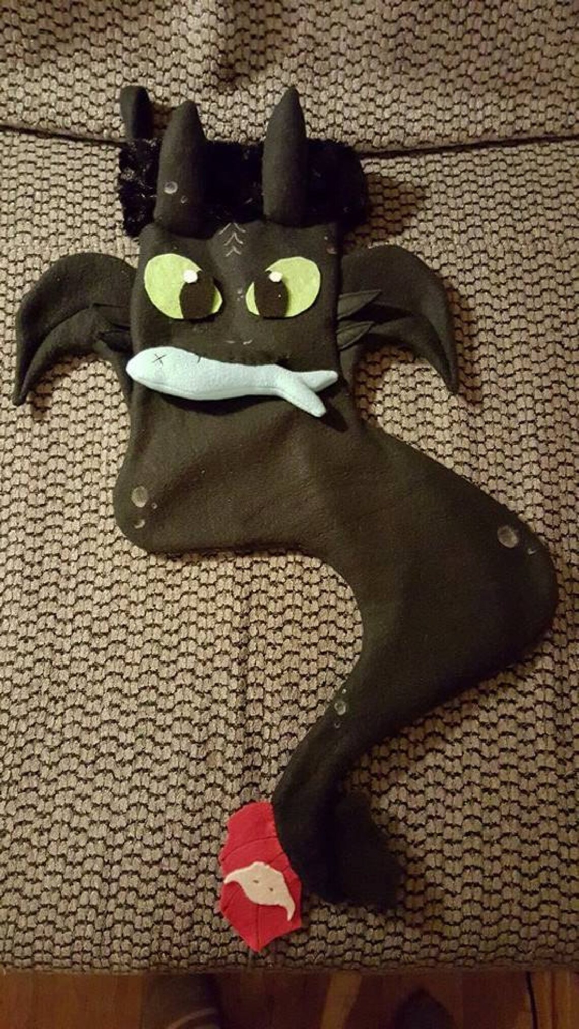 Toothless Inspired Christmas Stocking - Etsy