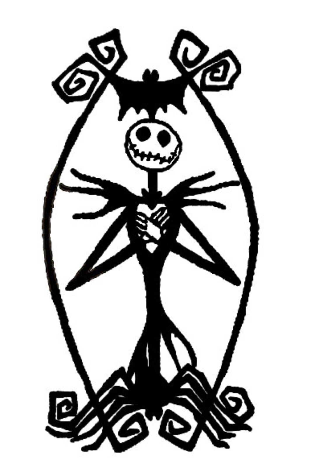 Jack NBC Frame Vinyl Sticker - Etsy