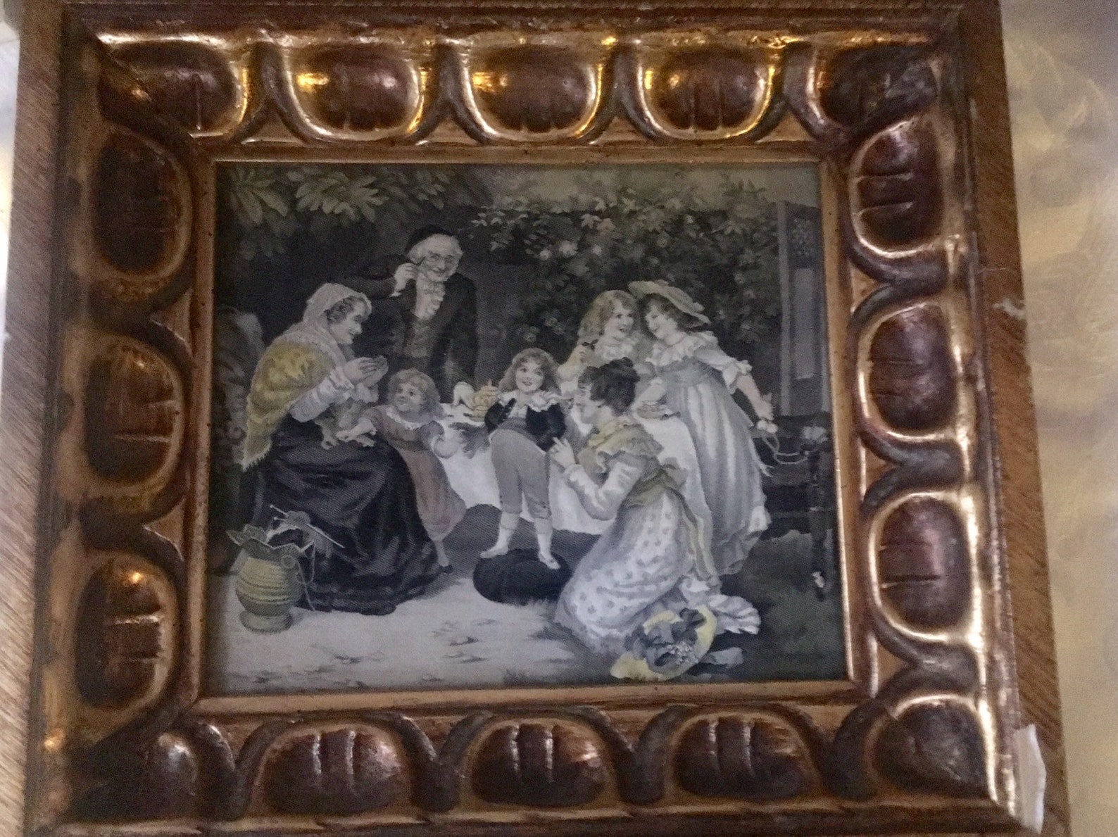 Framed Stevengraph Pair in Wood Frames Title of One Piece is - Etsy