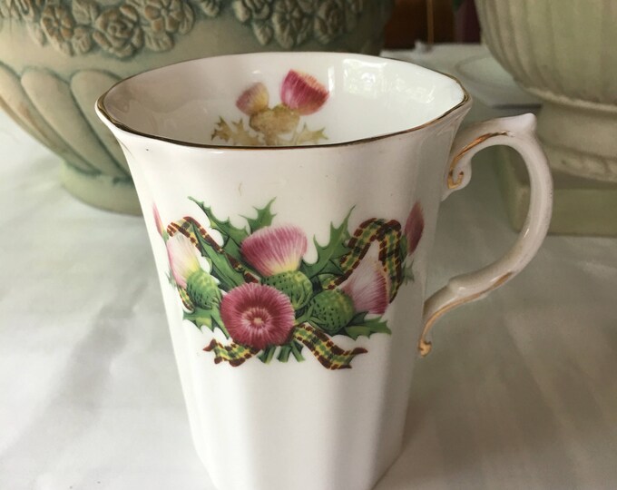 Scottish Thistle Fine Bone China by Royal Grafton Made in England - Etsy