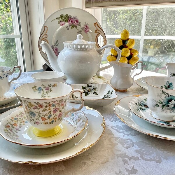 Antique Tea Set - Etsy