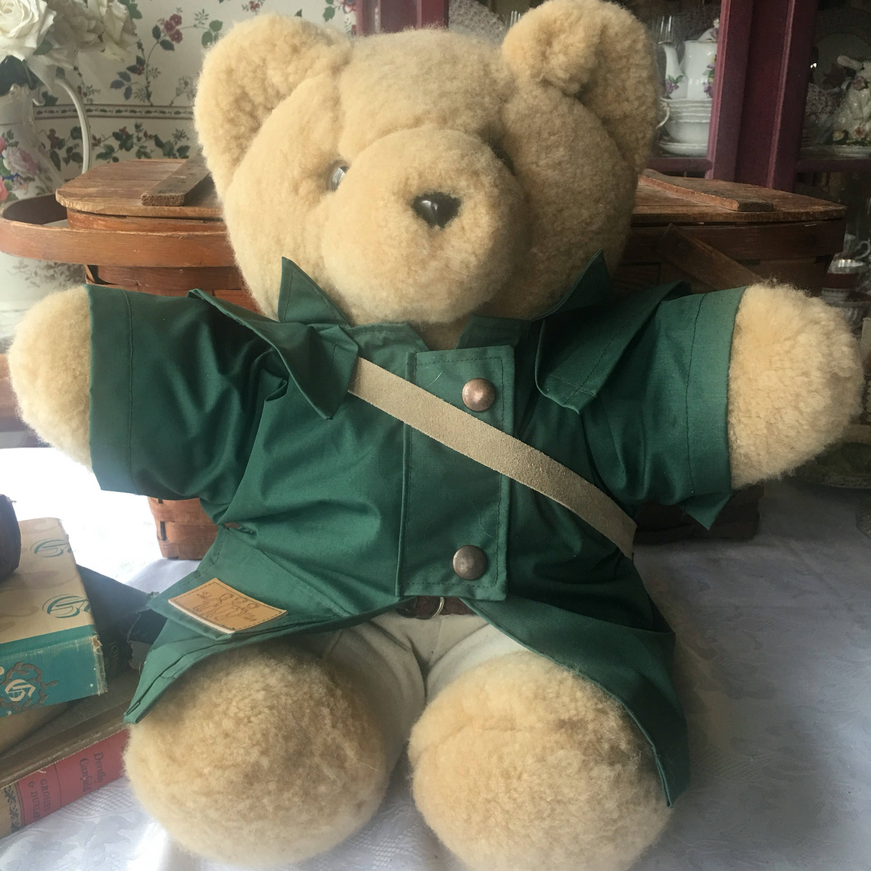 Aussie Teddy Bear Tambo Teddies Lambs Wool Teddy Bear hecho en | Etsy