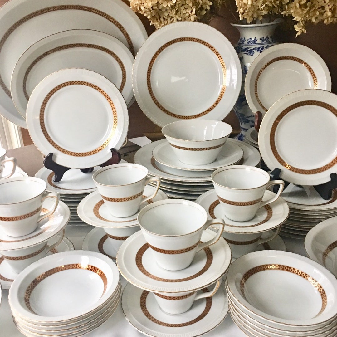 Vintage Harmony House Regina Fine China Set: Mid Century Modern ...