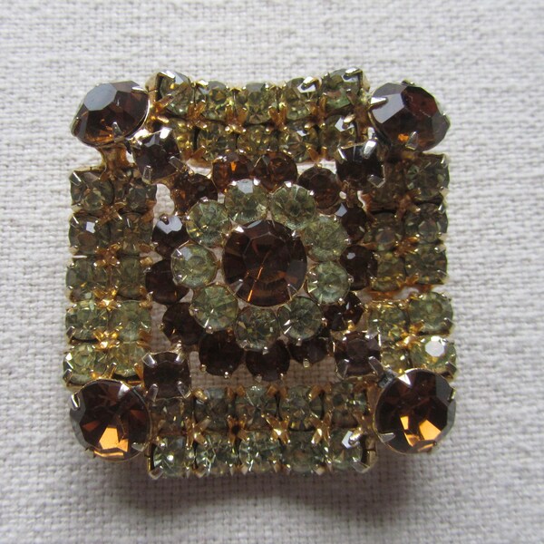 Square Brooch - Etsy