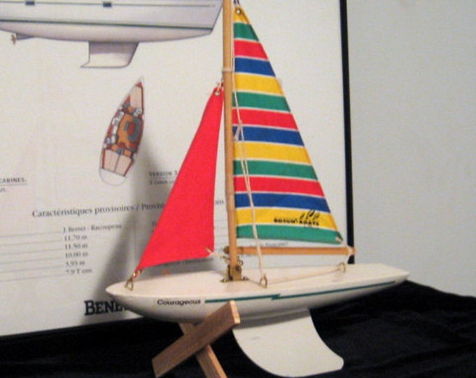 Sailboat - Courageous - Bosun Boats by Reeves International - for Pond ...