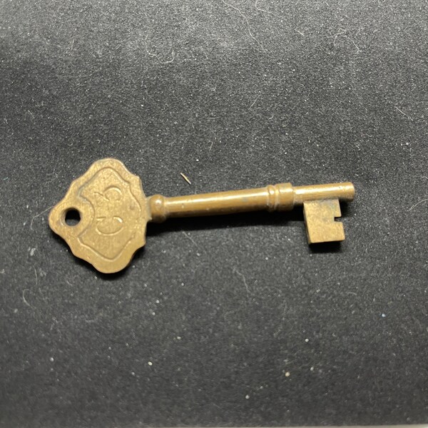 Skeleton Key Chain - Etsy