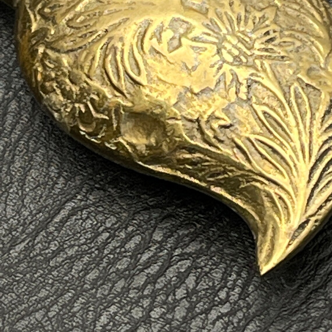 Antique Brass Mango Shaped Surmadani Bottle Eyeliner - Etsy