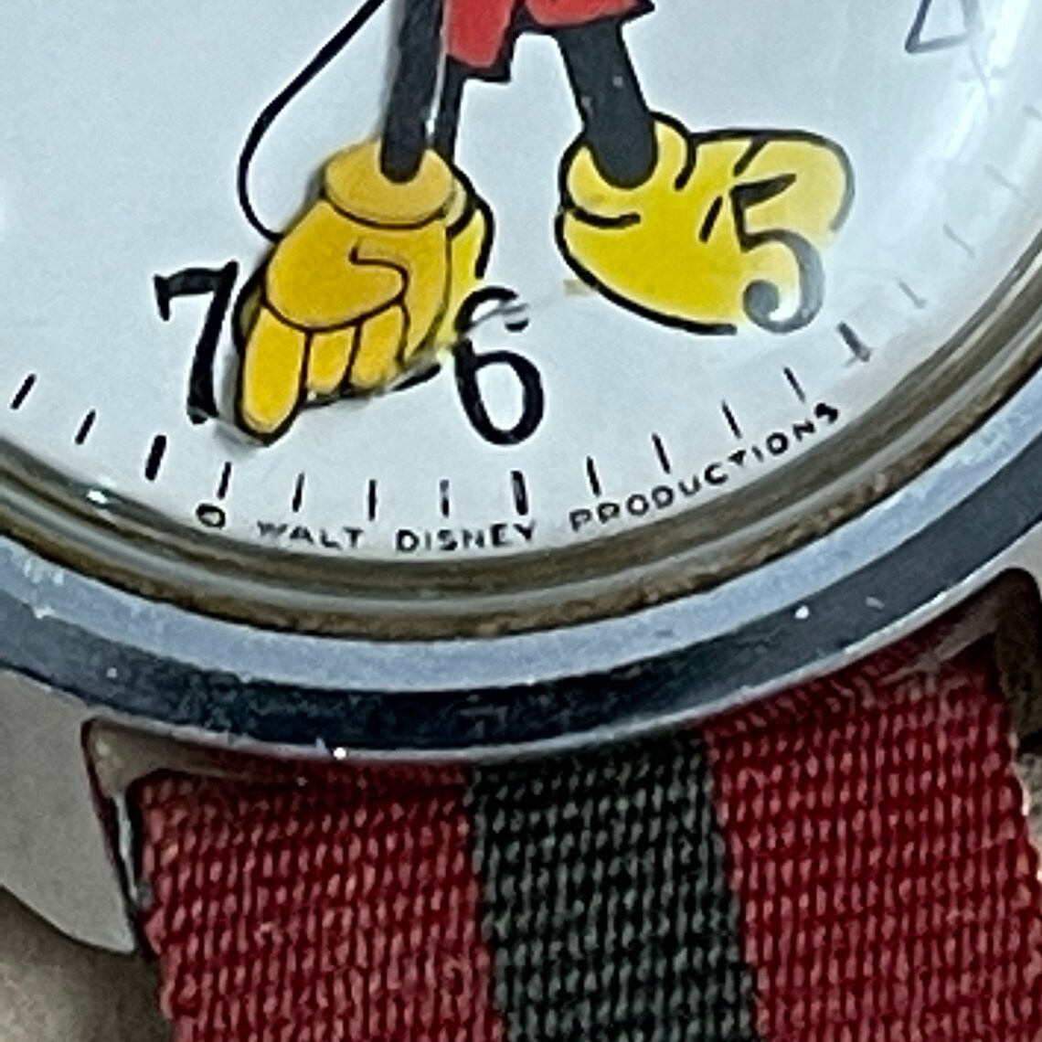 Timex Mickey Mouse Watched, Marked Electric, New Battery, Works Fine ...