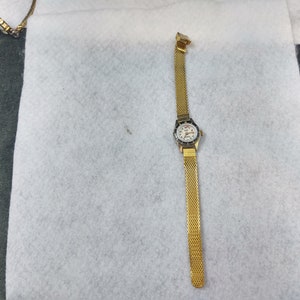 GISA Mechanical Ladies Watch, Rare, Working, Rotating Sparkle Border ...